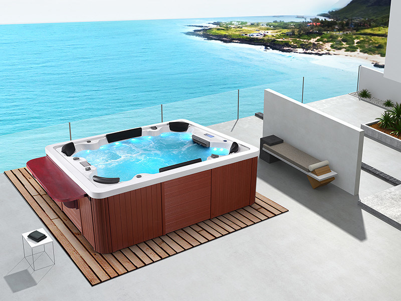 1100L Outdoor SPA Tub M3215-D 2700×2100×900mm With Touch Digital ...